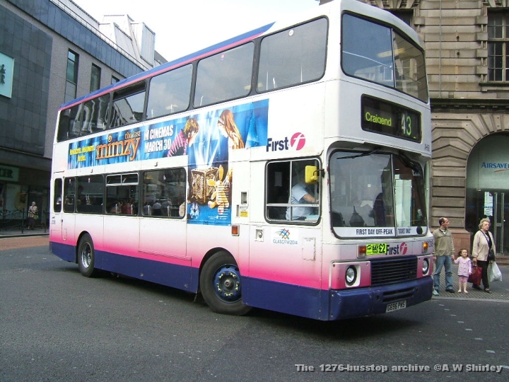 The 1276-busstop archive/The 1276-Busstop-First Glasgow/Former Fleet ...